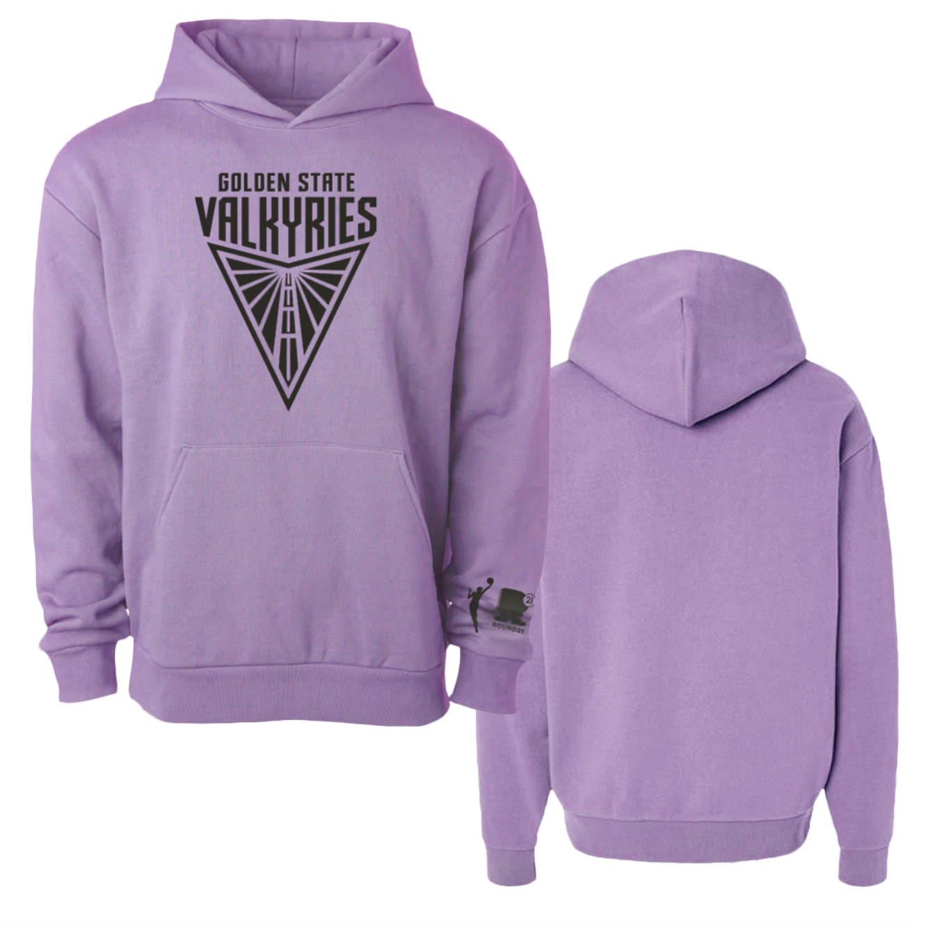 Valkyries Logo Lilac Hoodie – Round21