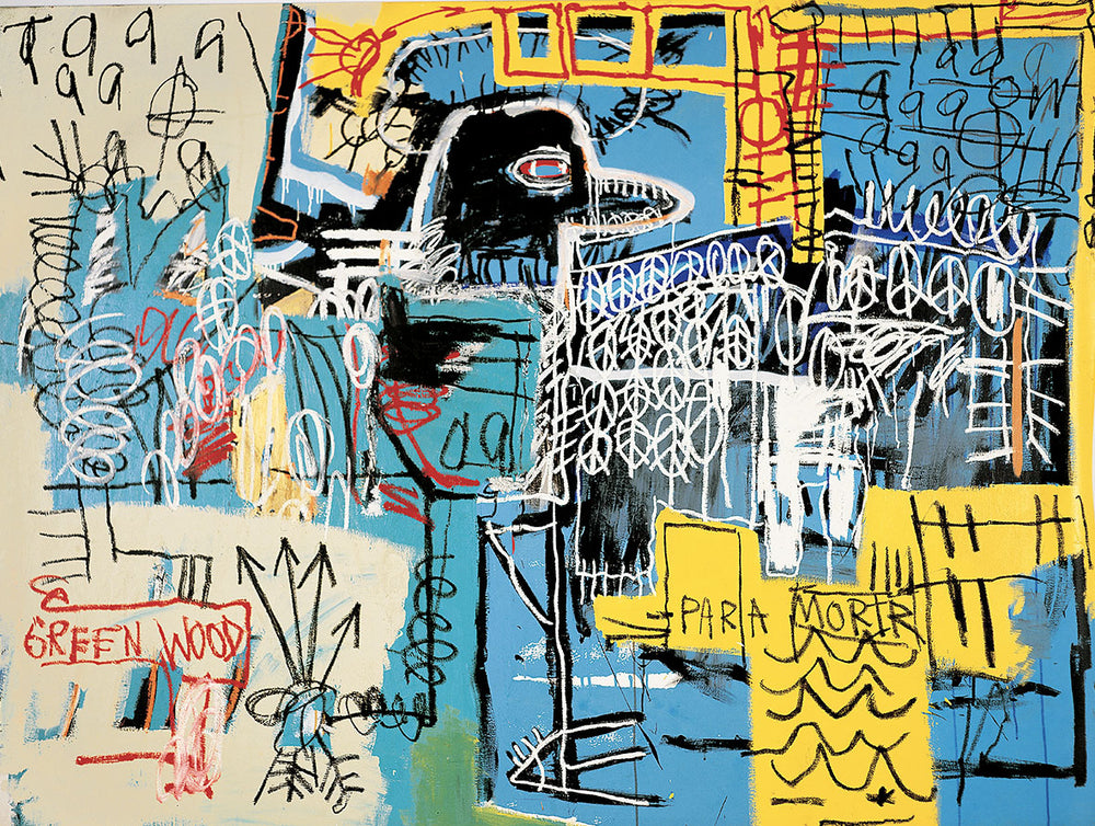 Jean-Michel Basquiat “Bird on Money” Basketball – Round21