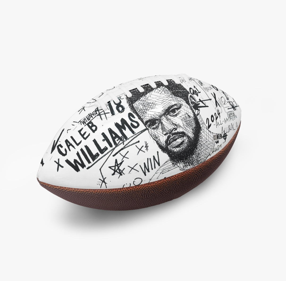 Caleb Williams Collectible Football – Round21